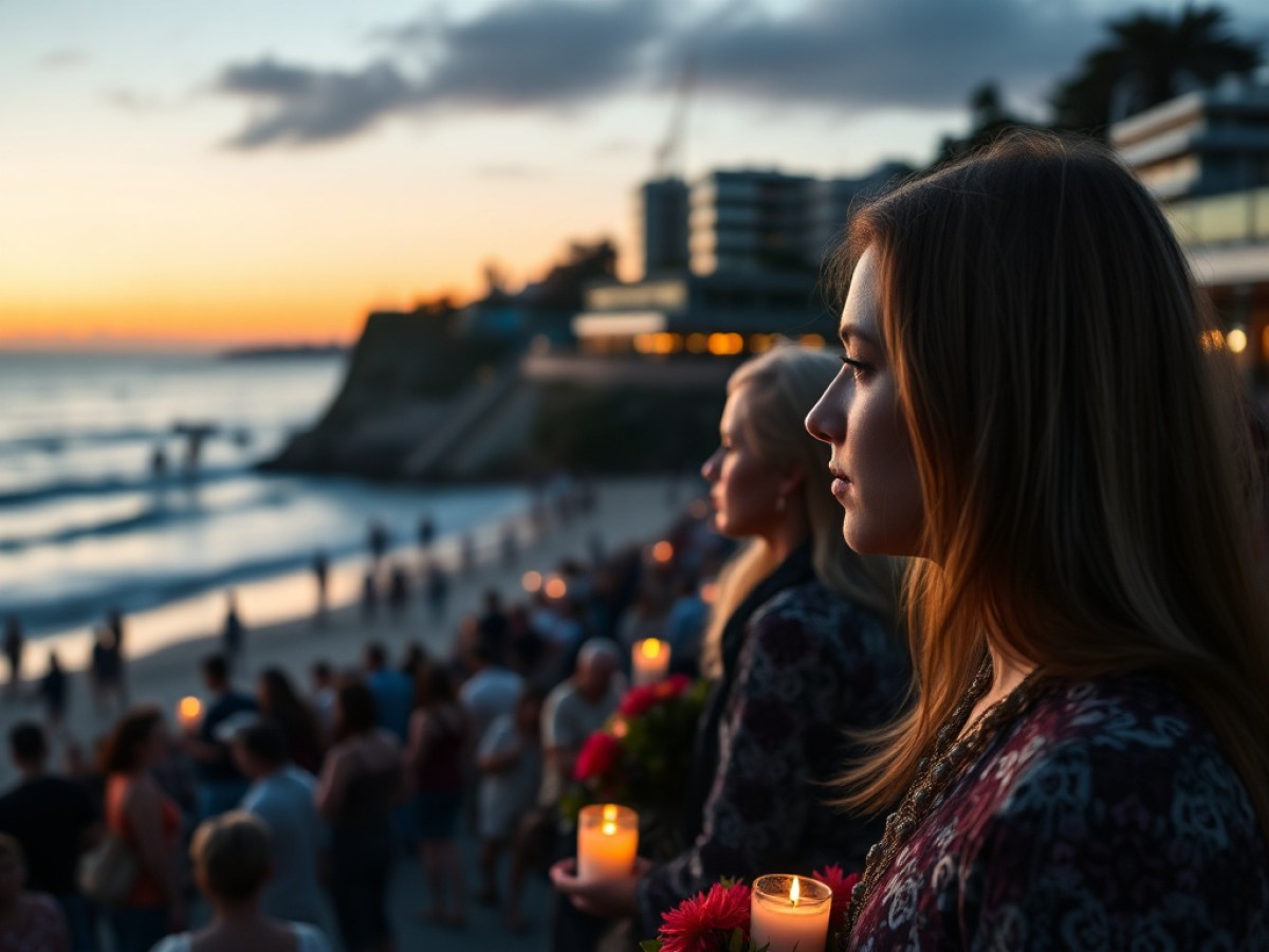 A Moment of Silence at Bondi Beach: Reflecting on a Solemn Gathering ...